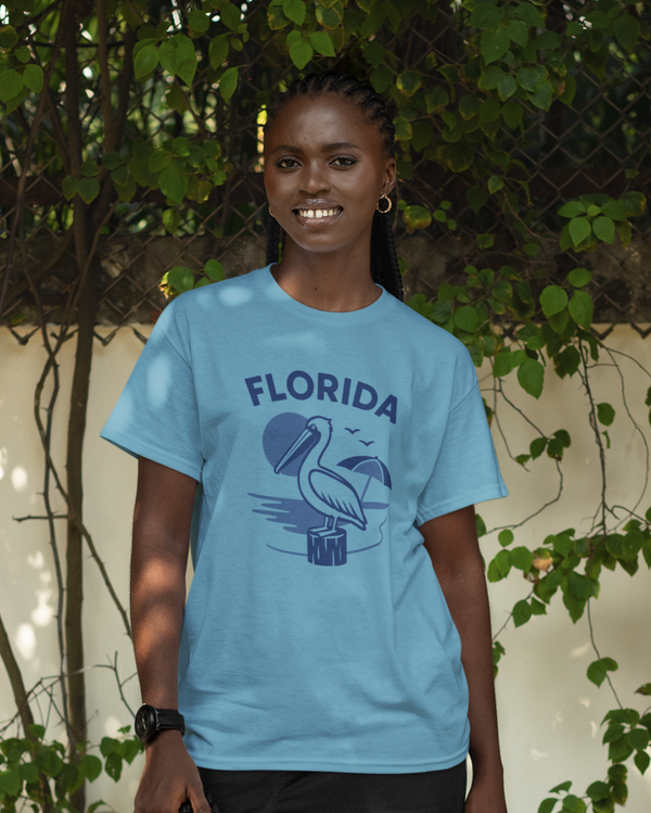 Florida Pelican – Tees Over Easy